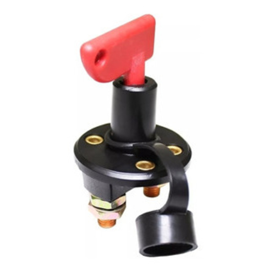 ACCESORIOS IMBEST CORTA CORRIENTE 12V-24V 100A ROJO