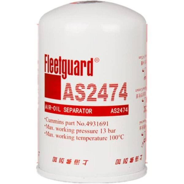 FILTRO AIRE FLEETWARD FILTRO AS2474 SEPARADOR AIRE UREA F.CARGO 1723