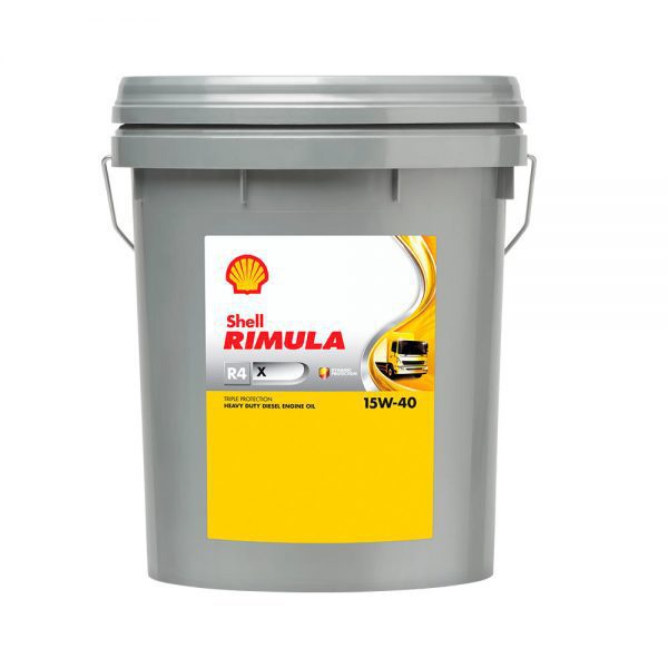 LUBRICANTES Y ADITIVOS SHELL BALDE ACEITE 15W40 RIMULA R4X