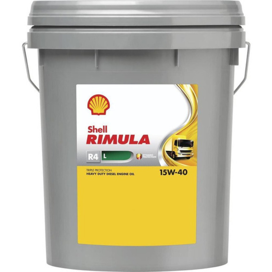 LUBRICANTES Y ADITIVOS SHELL BALDE ACEITE 15W40 RIMULA R4L 19LTS