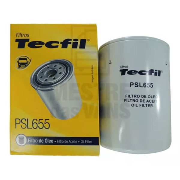 FILTRO ACEITE TECFIL FILTRO ACEITE PSL655= W940/37=W940/69