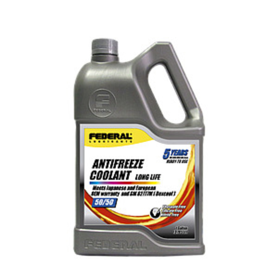 LUBRICANTES Y ADITIVOS FEDERAL ANTIFREEZE COOLANT 50-50 LONG LIFE