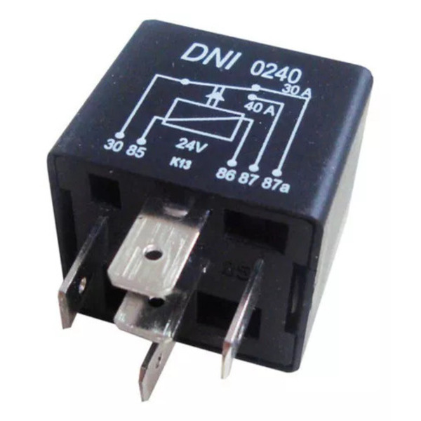 ELECTRICOS DNI RELAY 24V. 40/10 5 TERMINALES C/SOPOR.MB SC .VOLVO MARCOPOLO