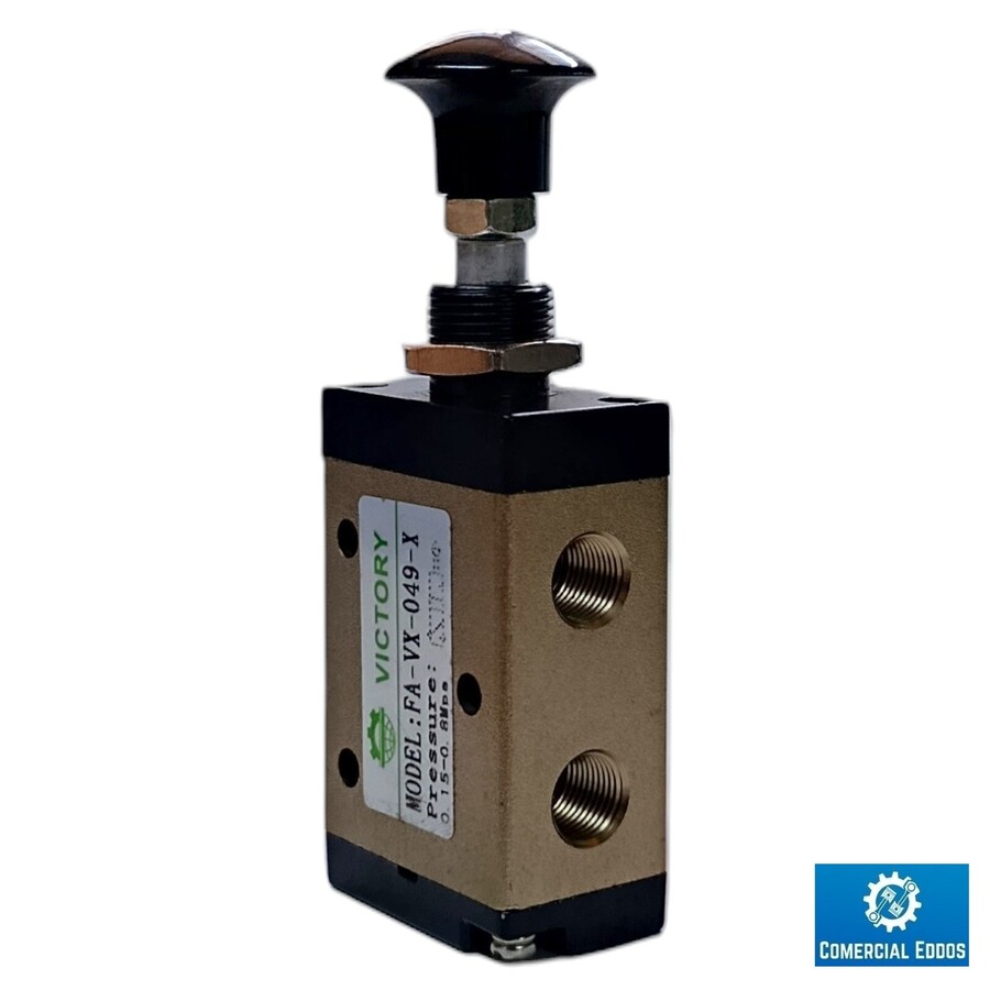 VALVULAS VICTORY PNEUMATIC VALVULA TIRO 3 VIAS