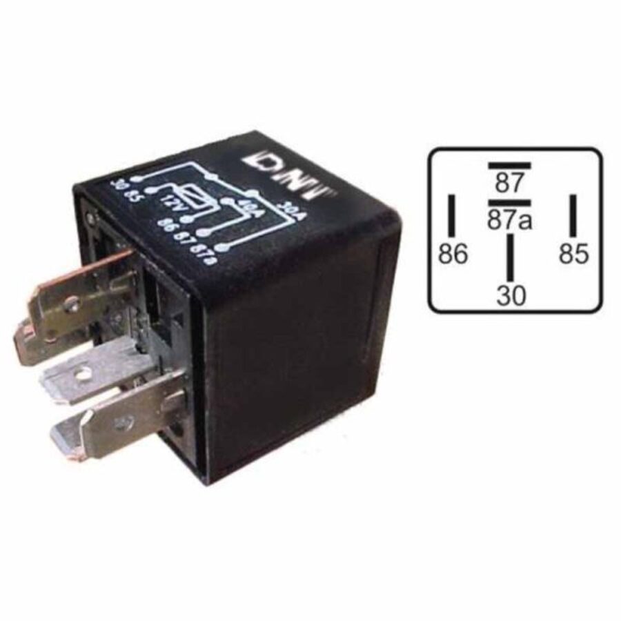 ELECTRICOS DNI RELAY 24V. 40/10 5 TERMINALES MERCEDES BENZ- SCANIA ...